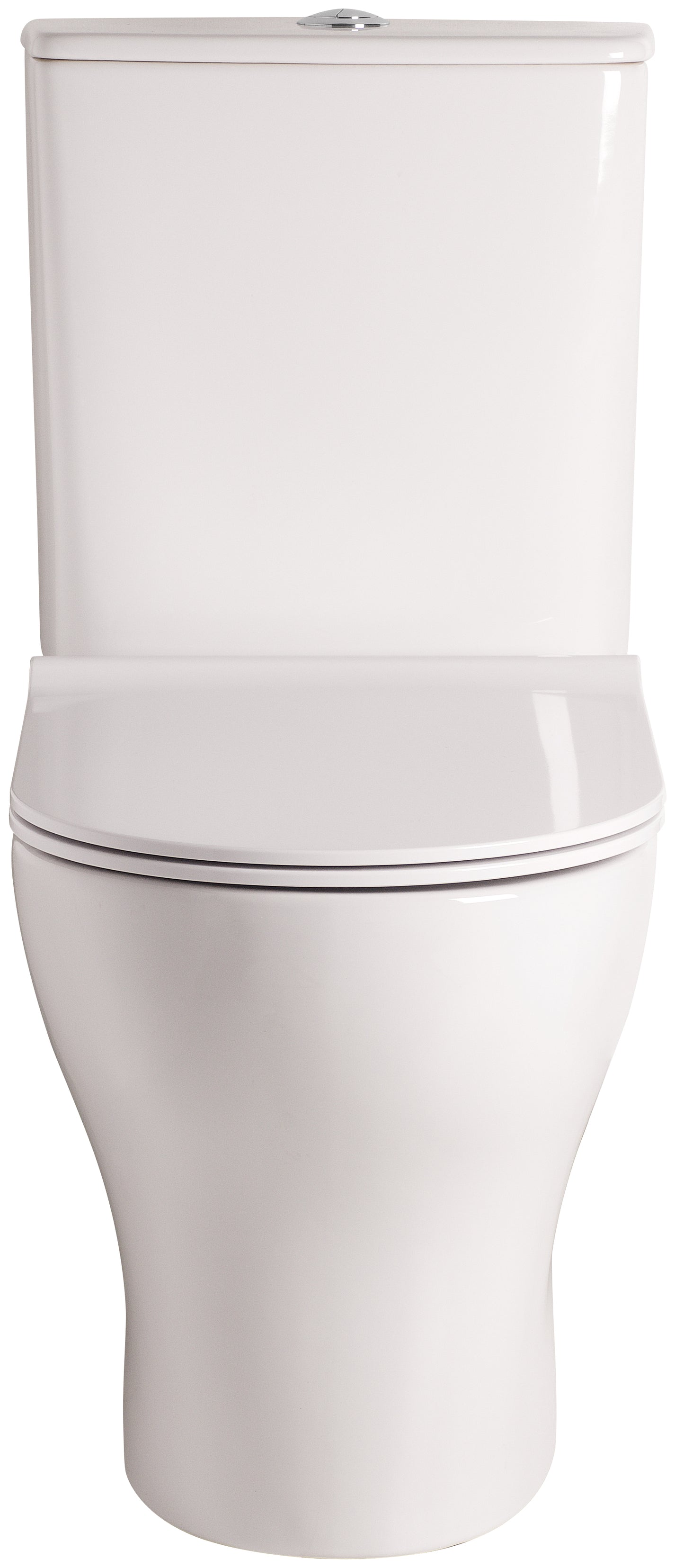 CYGNET HYGIENE RIMLESS SQUARE CISTERN CC BACK TO WALL SUITE - BACK/TOP